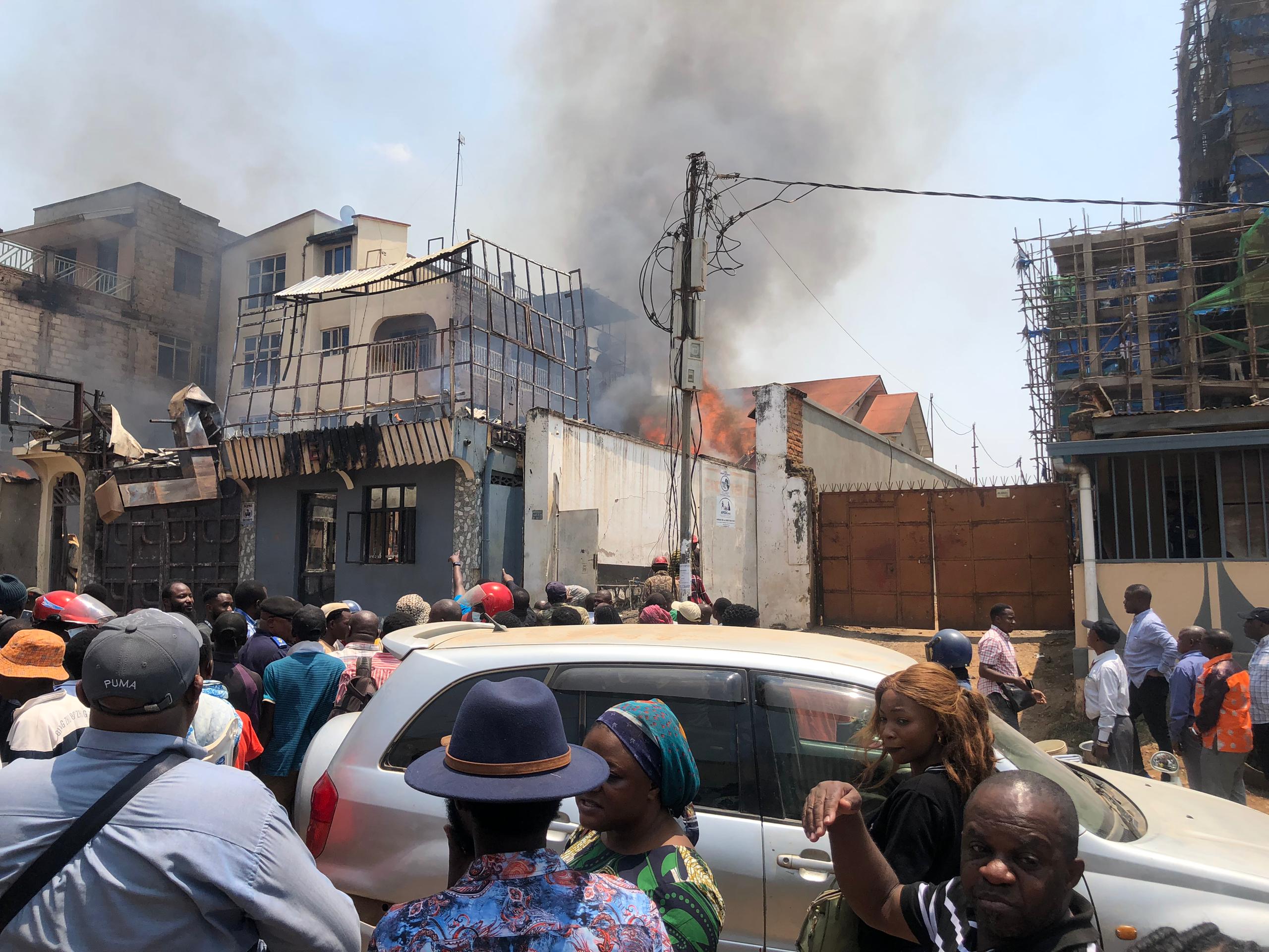 Bukavu : le Bar Métro et une église partis en fumée - FREEMEDIA